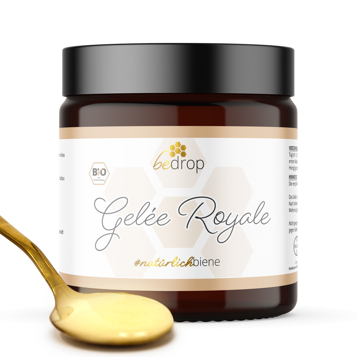Pappa reale biologica fresca - 100 g di pappa reale pura in barattolo ...